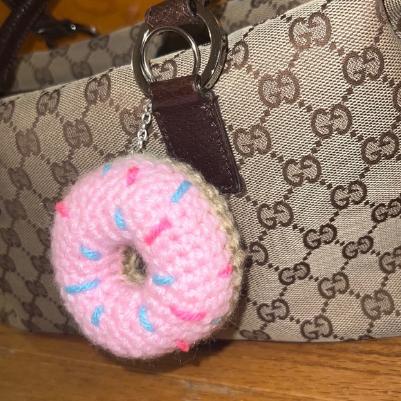 Accessories | Handmade Donut Keychain | Poshmark